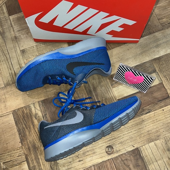 Nike | Shoes | Nike Mens Tanjun Racer Running Shoe Dodger Blue Nwt ...
